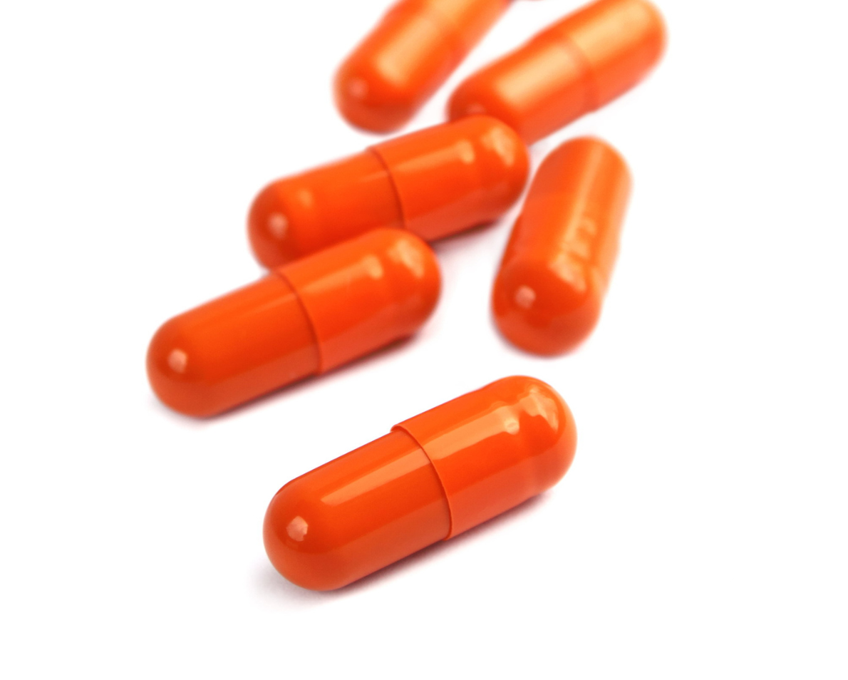 Shop Empty Orange Gelatin Pill Capsules in Bulk Online