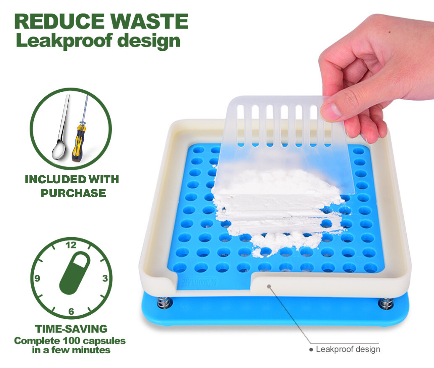 Shop Make 400-800 capsules in 15 minutes at LEADLIFE | LEADLIFE