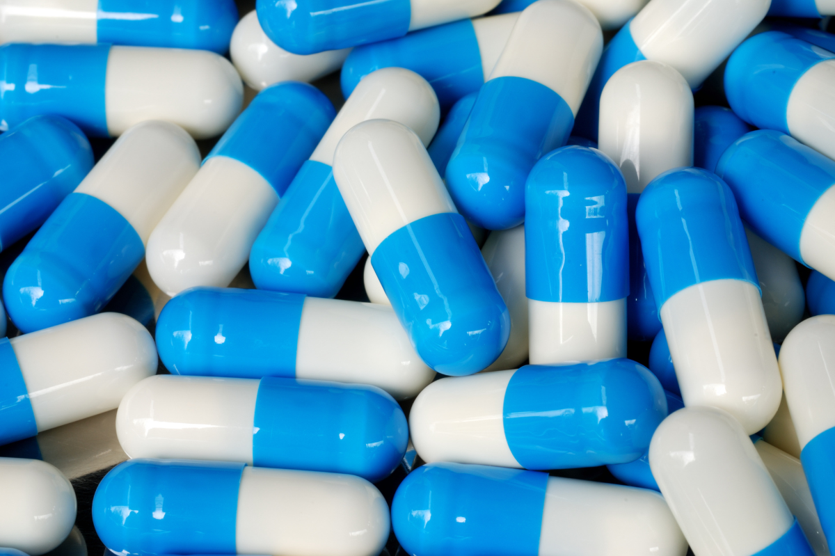 Empty BLUE/WHITE Gelatin Pill Capsules in Bulk - Gelatin Capsule ...